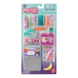 My Life As School Supplies Accessory Play Set for 18 inch Dolls, 16 ...