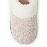 Dearfoams Cozy Comfort Women's Cable Knit Clog Slippers - Walmart.com