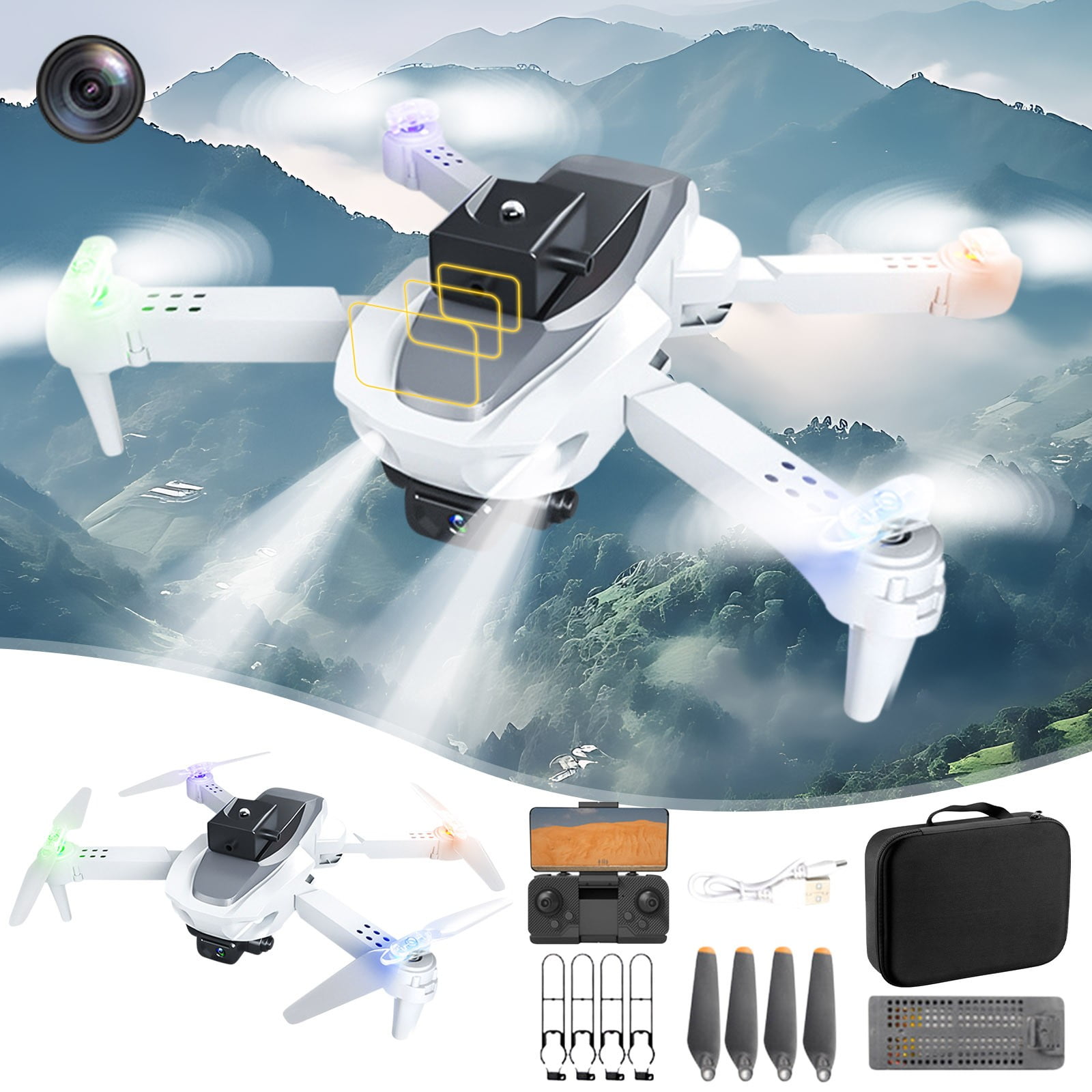 Fiudx Liquidación De Ahorros De Verano Drones Con Motor Sin Escobillas ...