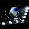 AKKON - For 2011-2018 VW Jetta MK6 4 Door Sedan Halogen Type LED DRL ...