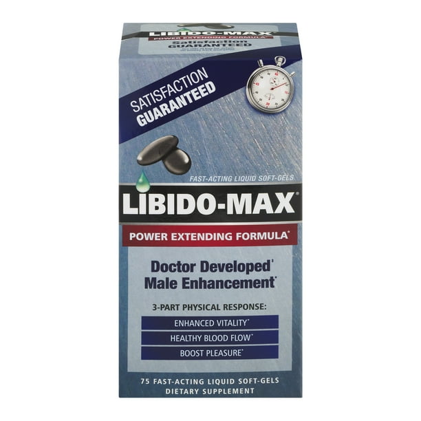 Libido-Max for Men 75 ct - Walmart.com