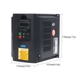 2.2KW /1.5KW VFD Variable Frequency Drive, 110 220 Inverter Converter 1 ...