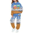 Boys Tracksuit 67 Ice Print Sweatsuit 6 7 Cute Preppy Rap Baseball ...
