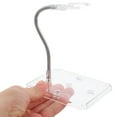 LOLIPPYY Versatile Clear Plastic Action Figure Holder for Displaying Rg ...