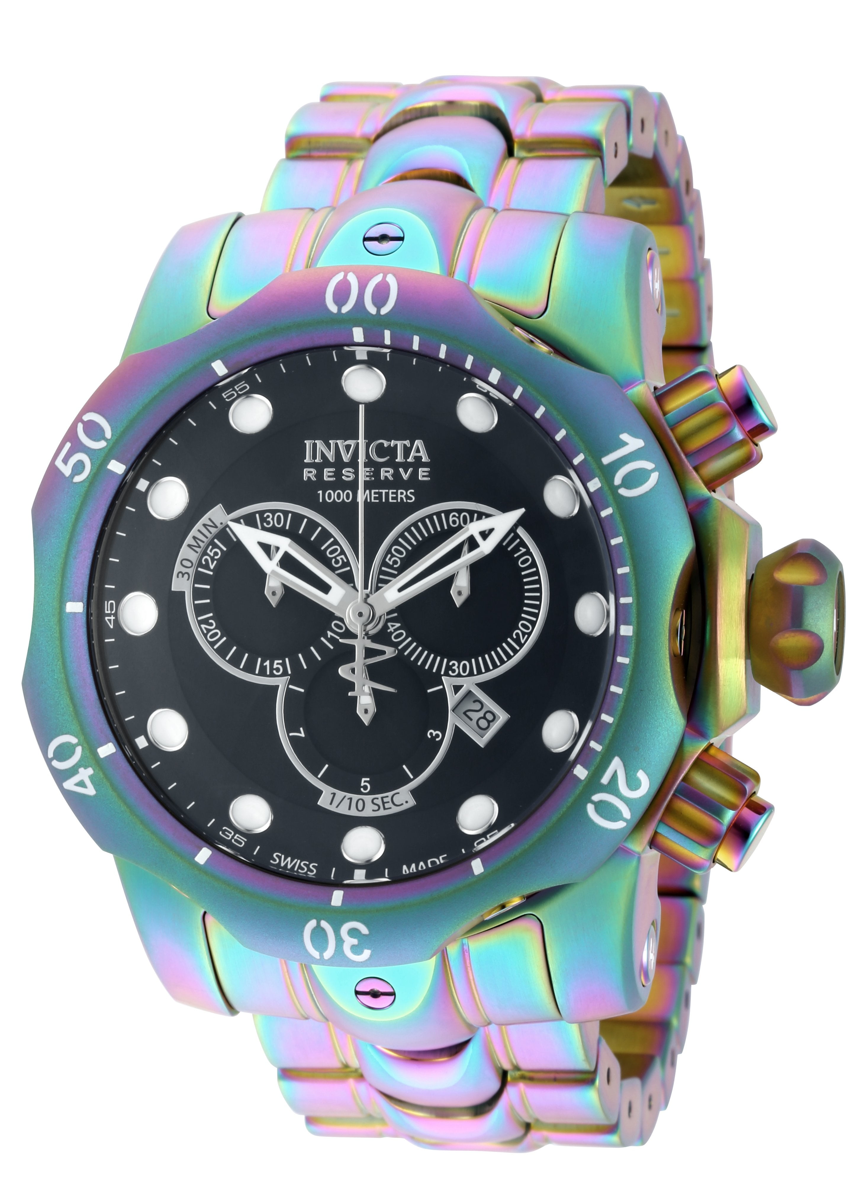 Invicta - Invicta Men's 19764 Reserve Venom Swiss Made Chronograph ...
