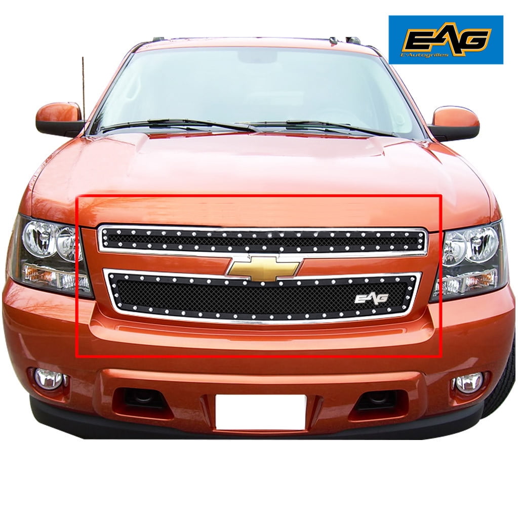 EAG Black Rivet Stainless Steel Mesh Insert Fit for 07-14 Tahoe ...