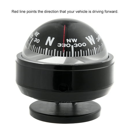 Car Dashboard Compass Car Dashboard Mount Navigation Compass Ball ...