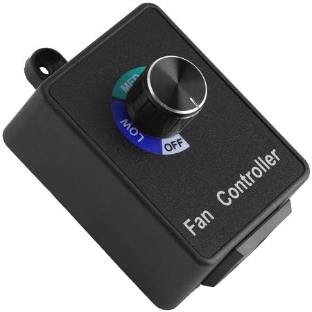 AC120V/60Hz 5A Fan Speed Controller Switch 50~10000RPM Active Duct Fan ...