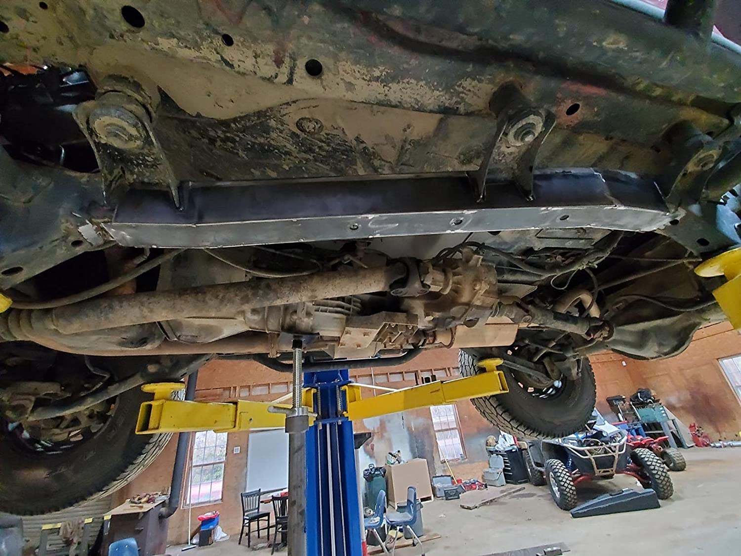 Buy ELITEWILL Center Skid Plate Frame Rust Repair Kit RH LH Fit for ...