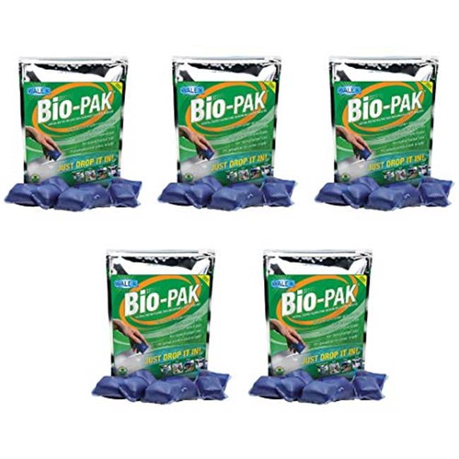Walex BIOBLUBG Fresh Mint Scent Blue Bio-Pak Deodorizer, Pack of 50 ...