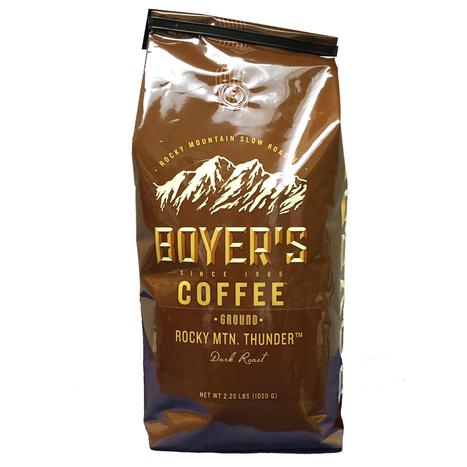 Boyer's Coffee Rocky Mountain Thunder, Ground (2.25 lb.) - Walmart.com