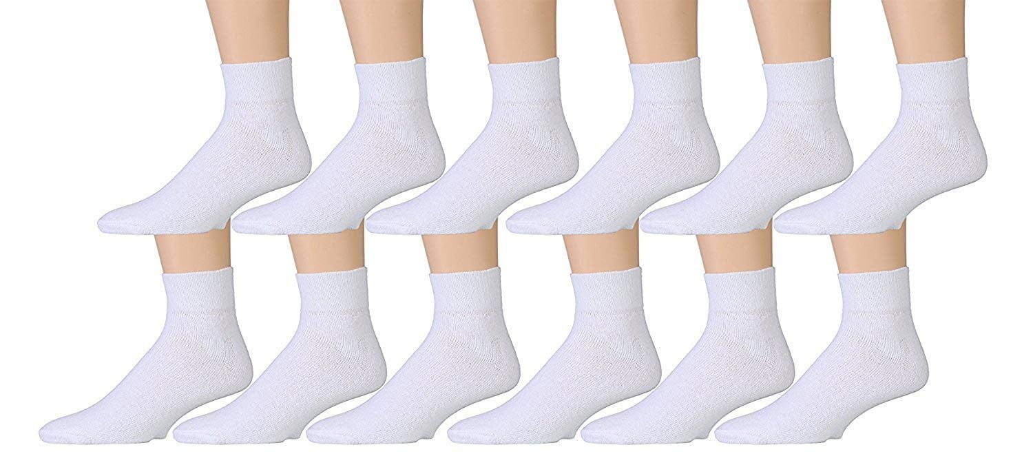 SOCKS'NBULK Value Pack of Mens Womens and Kids Ankle Socks, Wholesale ...