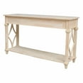 International Concepts Josephine Solid Wood Console/Sofa Table with ...