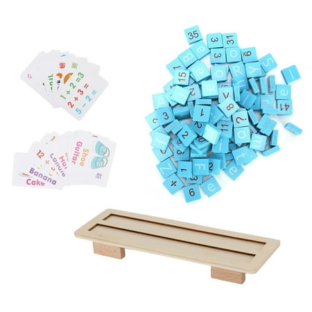 Alphabet Building Block, Carefully Polished Alphabet Number Building ...