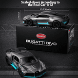 Remote Control Car, Bugatti Divo 1/12 Scale Rc Cars 12Km/h, 2.4Ghz ...
