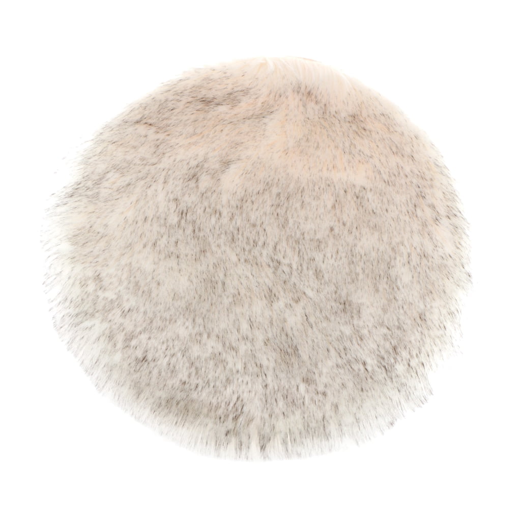 Click here for Yuksok Round Seat Cushion  Sheepskin Rug  Faux Fur... prices