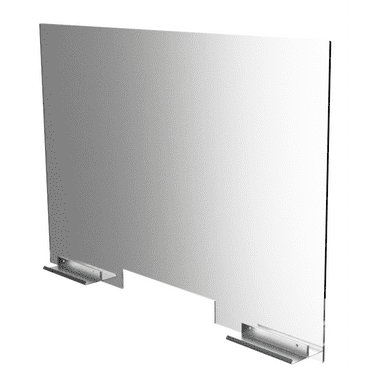 Plastic Hinged Plexiglass Connectors for Acrylic Sheets, Sneeze Guards ...