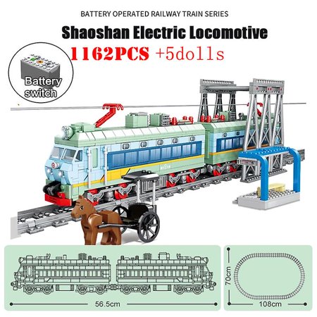 City Train Power-driven Rail Train Cargo With Tracks High-tech Battery ...