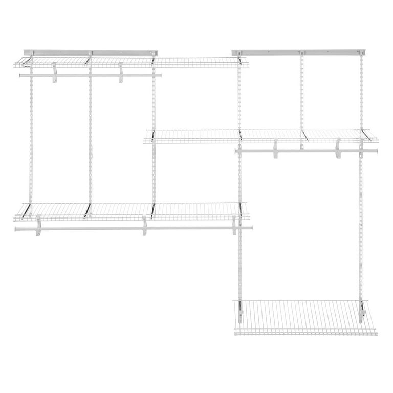 Closetmaid Closet Organizer Kit With Wire Shoe Shelf, 5' To, 46% OFF