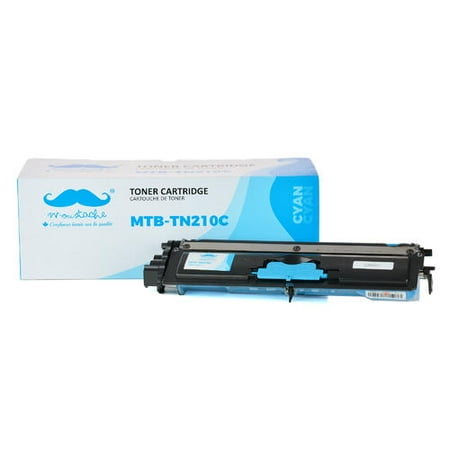 Moustache Compatible Brother TN210 / TN-210 / TN210C Cyan Laser Toner ...