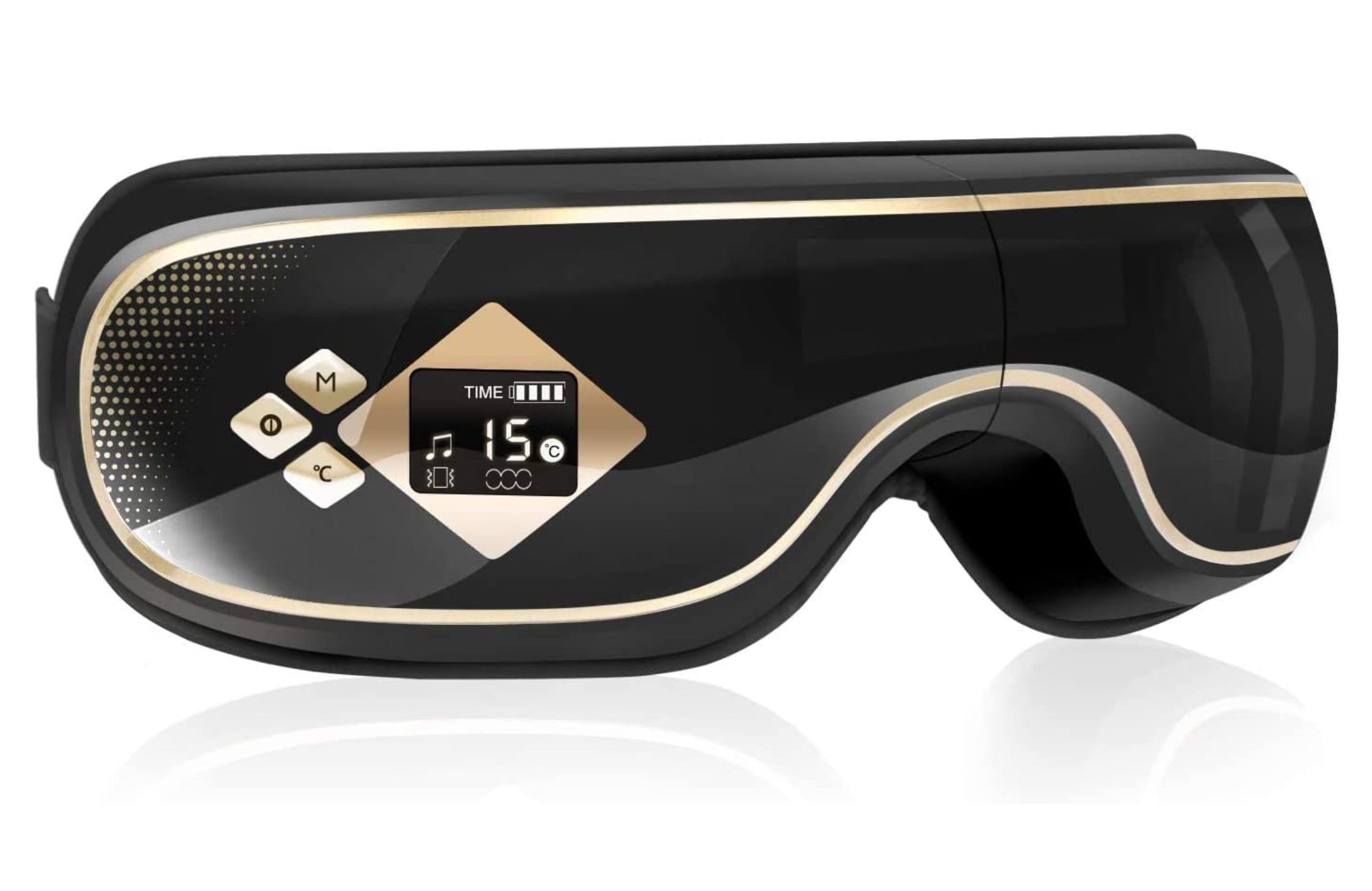 Eye Massager with Heat and Vibration Reduce Eye Strain Dark Circles Eye ...