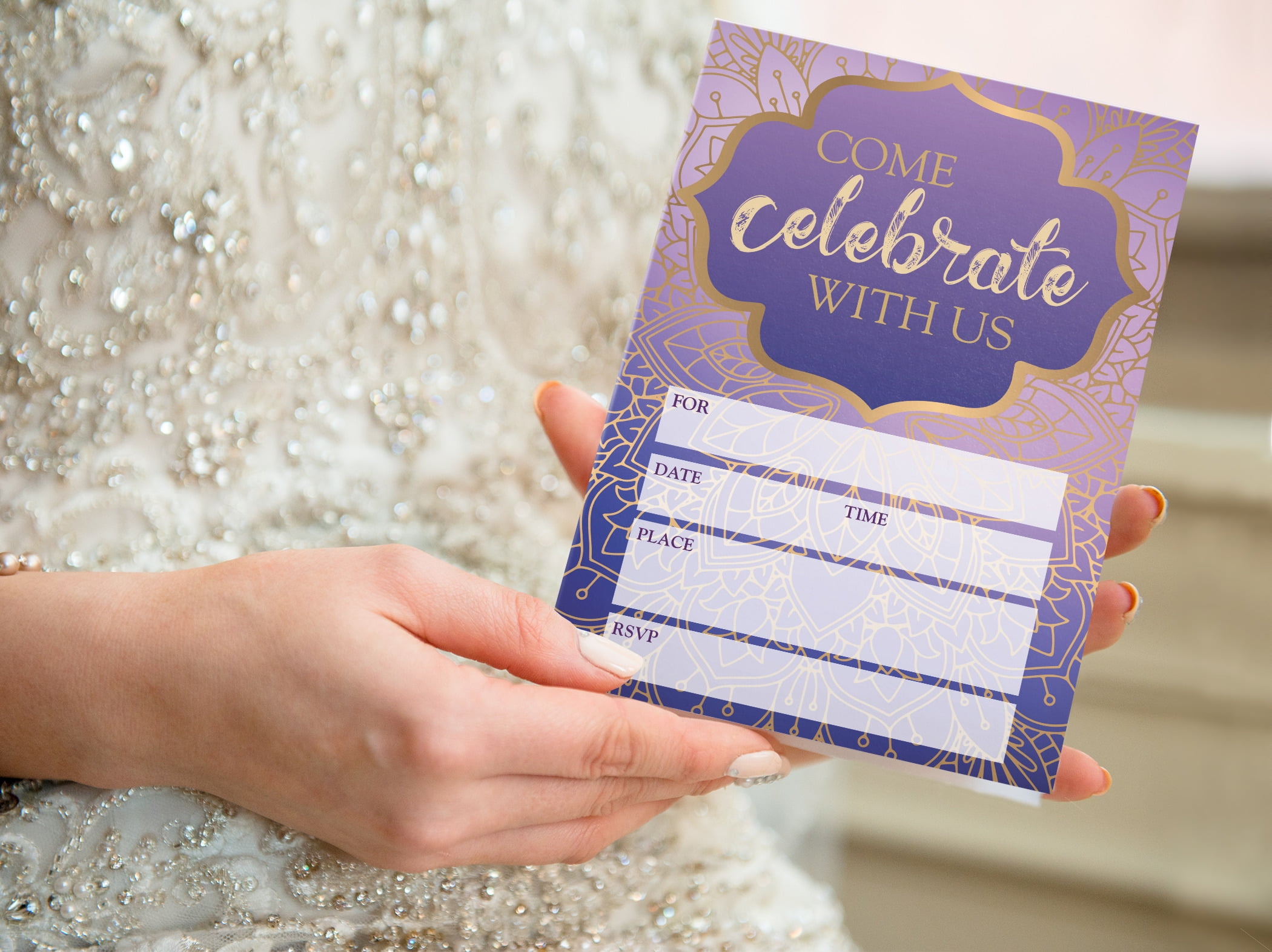 Celebrate Fill-in Party Invitations With Envelopes – 25 Invites ...