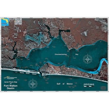 Standard Map M005 Laminated Lafitte/Myrtle Grove Fishing Map - Walmart.com