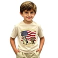 Boys T Shirt Crew Neck Letter Pattern Prints Stylish Boys Performance ...