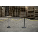 US Weight ChainBoss Outdoor/Indoor Stanchion with 10' of Plastic Chain ...