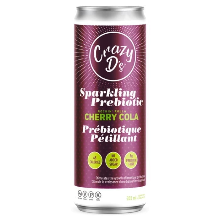 Crazy D's - Sparkling Prebiotic Soda, 355ml | Assorted Flavours ...