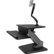 Posturite Opløft Sit-Stand Platform Monitor Arm: Opløft Single Monitor ...