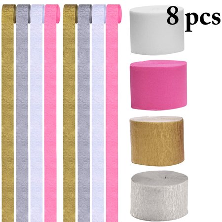 Party Streamer Creative DIY Assorted Decorative Crepe Streamer Paper ...