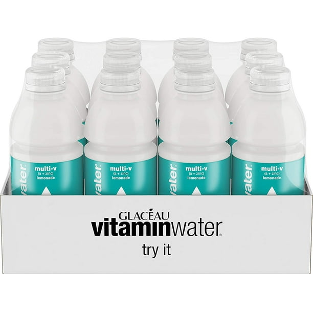 Glaceau Vitamin Water Multi-V Limonade 12x591ml - Walmart.ca