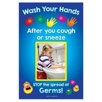 ZoCo: Cover Your Cough Sign for Kids - Laminated Poster, 17"x22 ...