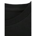 Black 100% Cotton Mens Crew Neck Graphic T-Shirt With Sushine Coast ...