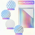 50 Pcs Metallic Bubble Mailers Poly Padded Envelopes Waterproof Self