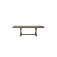 Cardano 96 Dining Table - Brown Wood Finish - Walmart.com