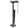 Drive Medical Flex N Go Adjustable Folding Cane with T Handle HSA/FSA ...
