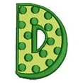 Threadart Machine Embroidery Design Bundles - Alphabet Sets - Polka Dot ...