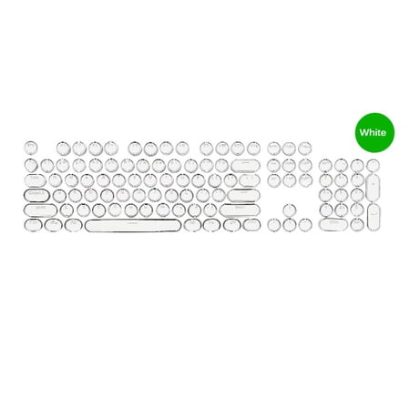 Transemion Steampunk Typewriter Keycaps For Backlit Mechanical Keyboard ...