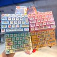 26-Key Keyboard Fidget Toy Keychain Realistic Mechanical Press Feel ...