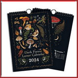 Lunar Calendar 2024,Wall Calendar Colorful Waterink Wall Hanging ...