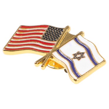 PinMart's Made in USA Veteran American Flag Enamel Lapel Pin - Walmart.com