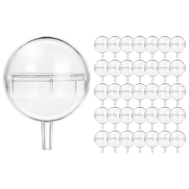 40pcs Chocolate Ball Base Plastic Flower Candy Ball Bouquet DIY Fixed ...
