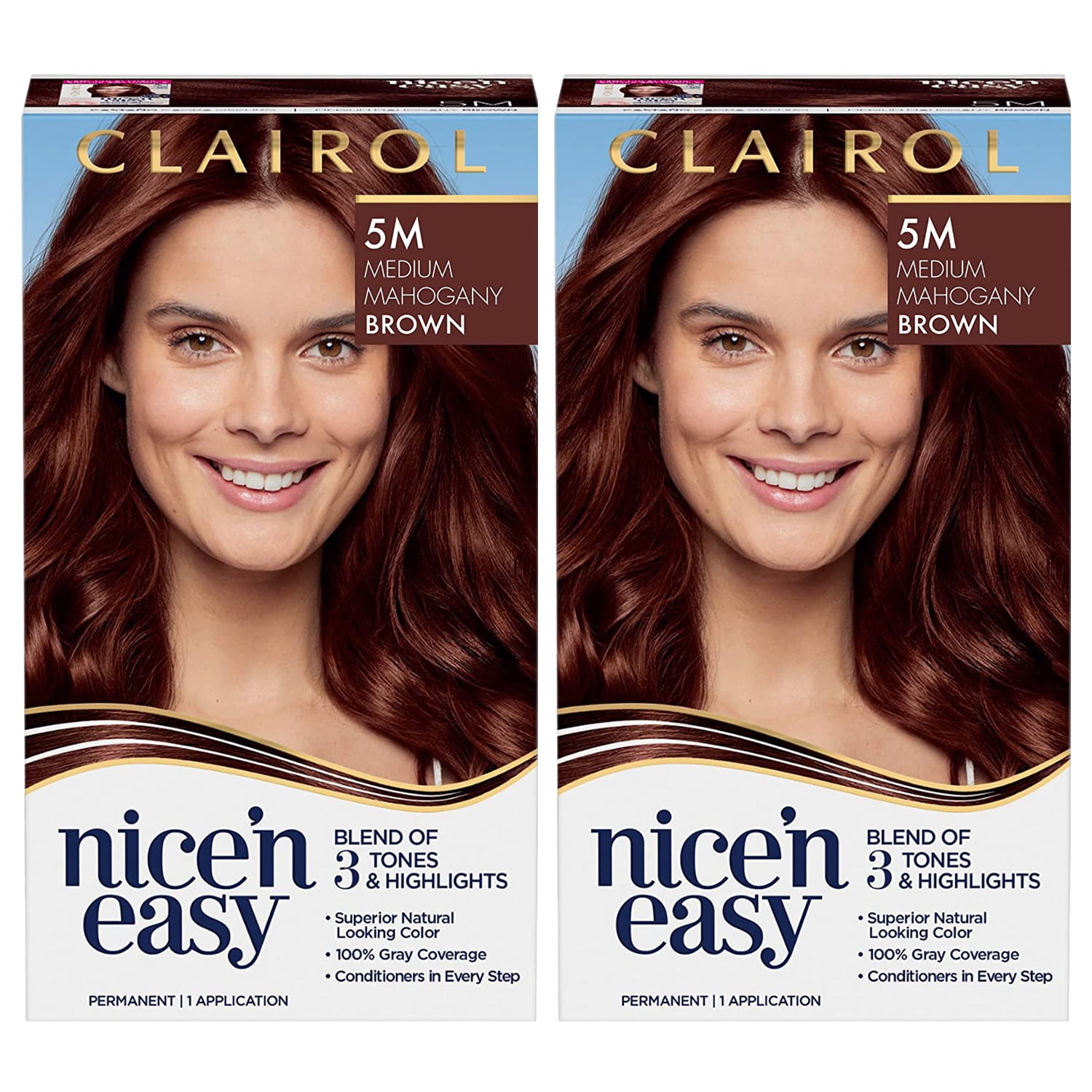 Mahogany Brown Red Hair