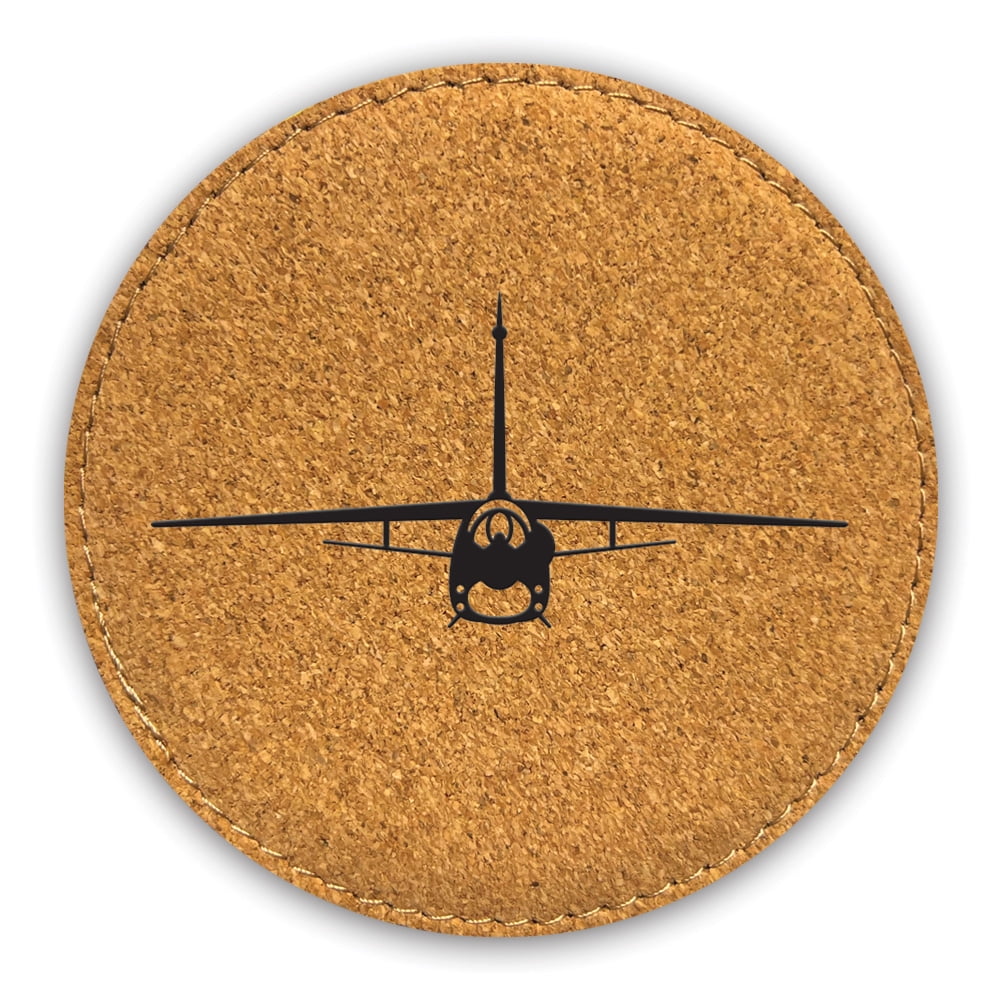 F-8 Crusader Coaster Laser Engraved Leatherette - Round Coasters - Many ...