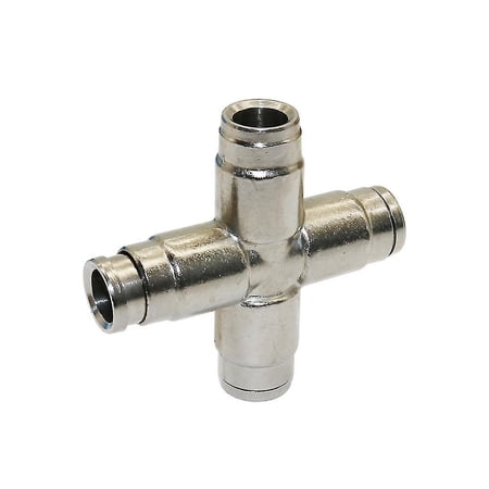 3/8'' Quick Coupling Slip Lock 4 Way Connector 9.52mm Hose Leak Proof ...