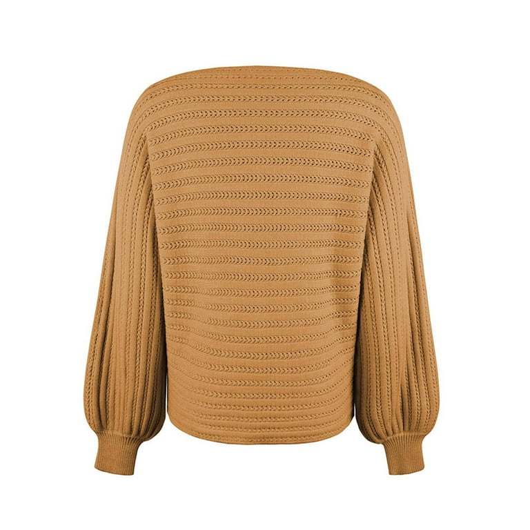 QUYUON Womens Fall Sweaters Womens Off the Shoulder Sweaters QUYUON Womens Fall Sweaters Womens Off the Shoulder Sweaters