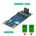 WE-POLUJ Mini PCIe To USB 2.0 Adapter Card With Card Slot For WWAN/LTE ...