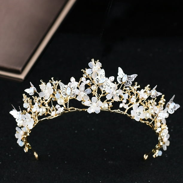 Set Corona Tiara Collar Aretes, Bodas Xv Años Fiesta, | Walmart en línea